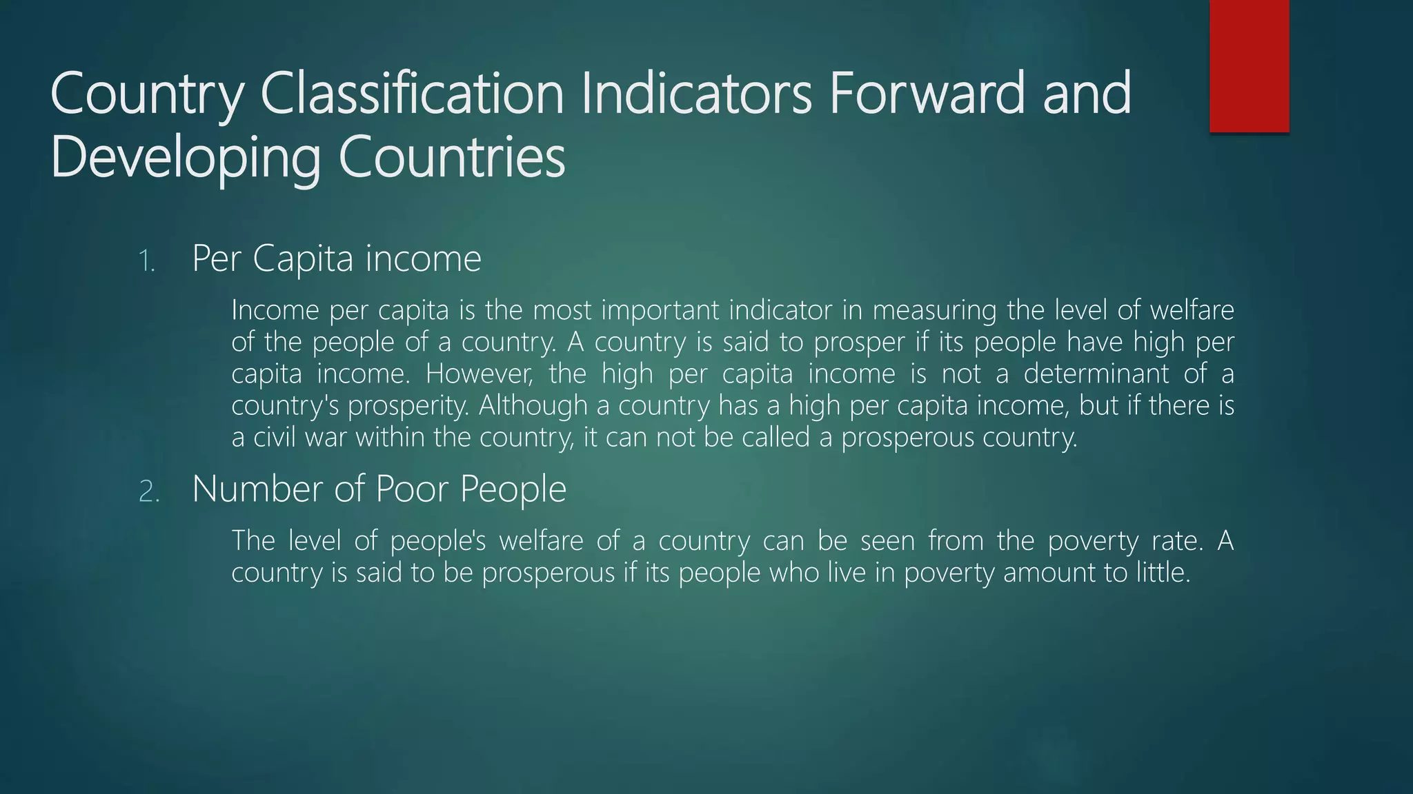 Development countries | PPTX