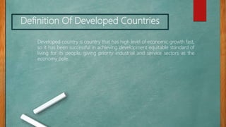 Development countries | PPTX