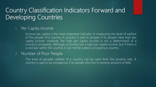 Development countries | PPTX