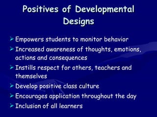 Developmental Designs (CPR) | PPT