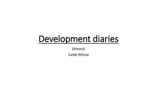 FMP-Development diaries | PPTX