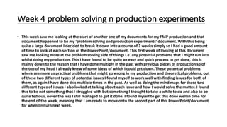 FMP-Development diaries | PPTX