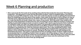 FMP-Development diaries | PPTX