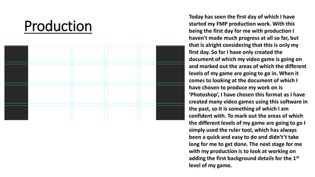 FMP-Development diaries production | PPT