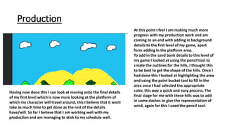 FMP-Development diaries production | PPT