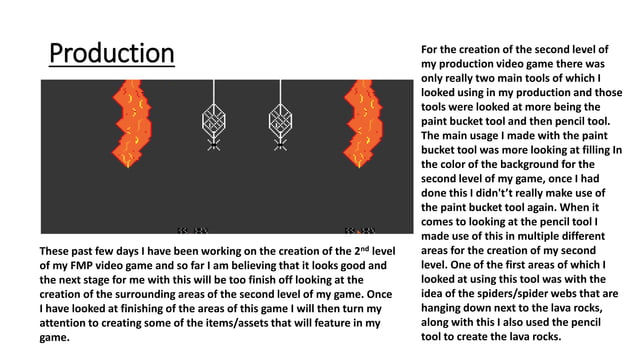 FMP-Development diaries production | PPT