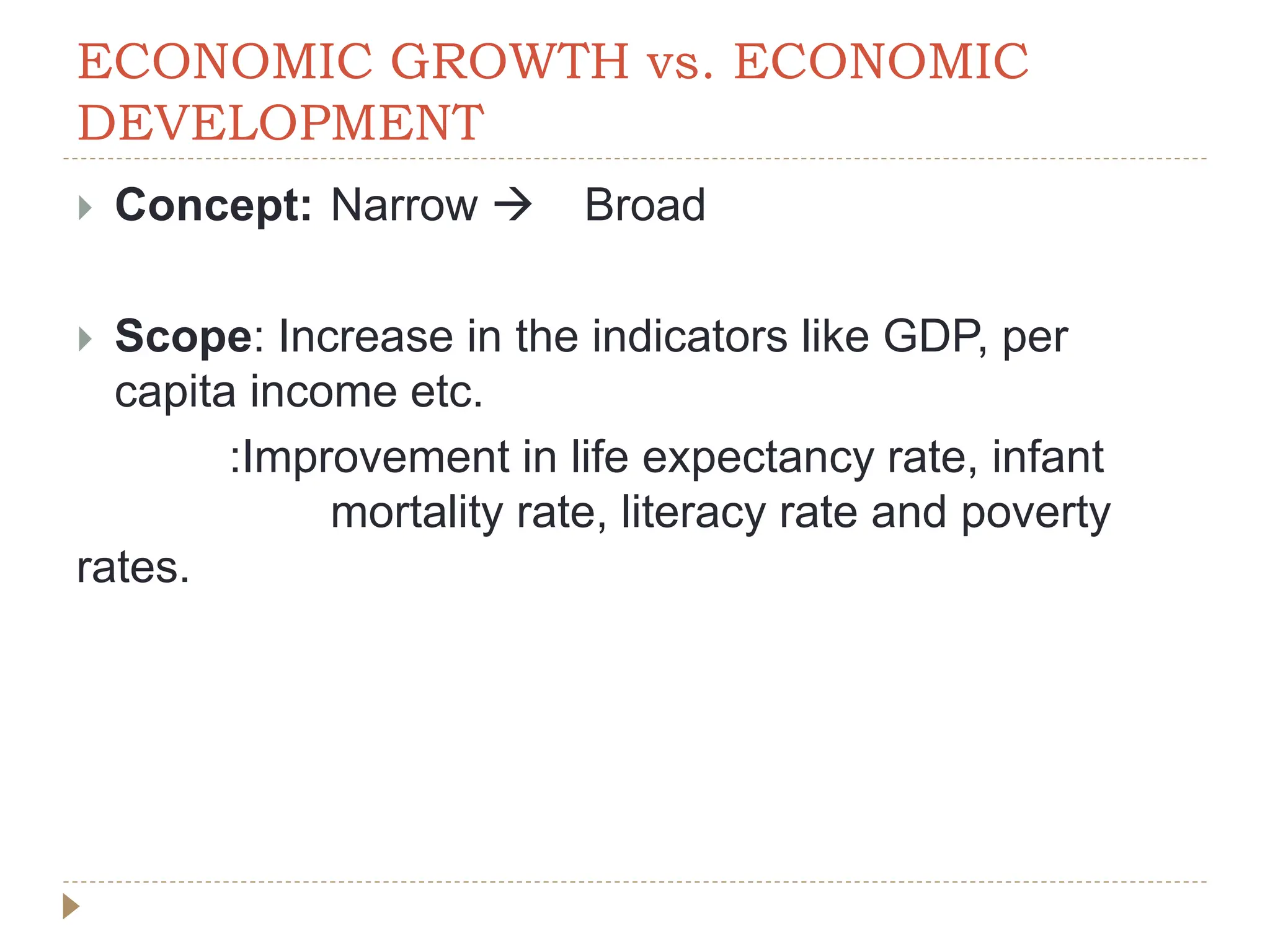 DEVELOPMENT ECONOMICS Introduction and preliminaries | PPTX