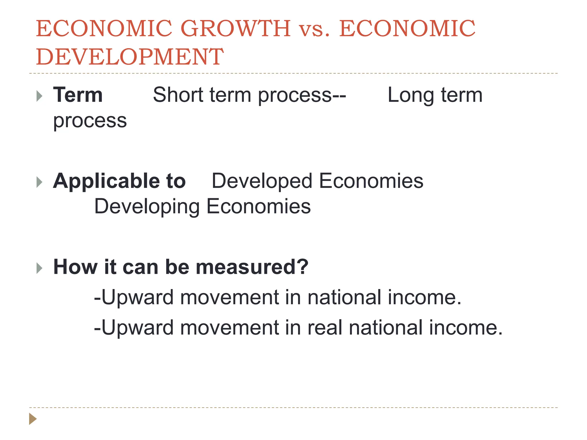 DEVELOPMENT ECONOMICS Introduction and preliminaries | PPTX