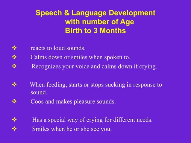 Development & etiology of speech & language disorders | PPT