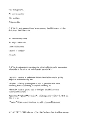 Development exercise4 | PDF