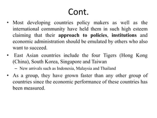 Development Experience of East Asian Countries.pptx