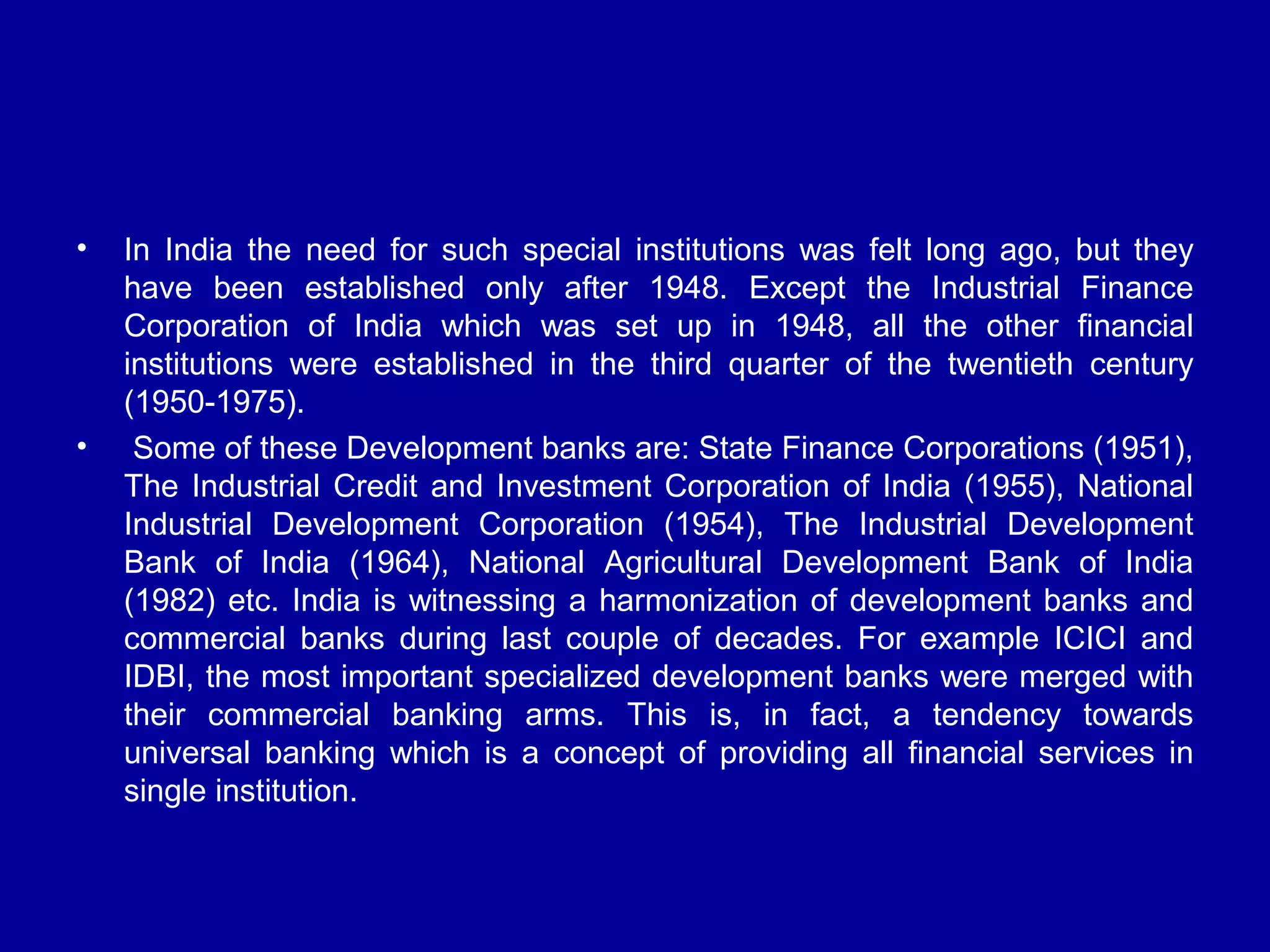 Development finance institutions | PPT