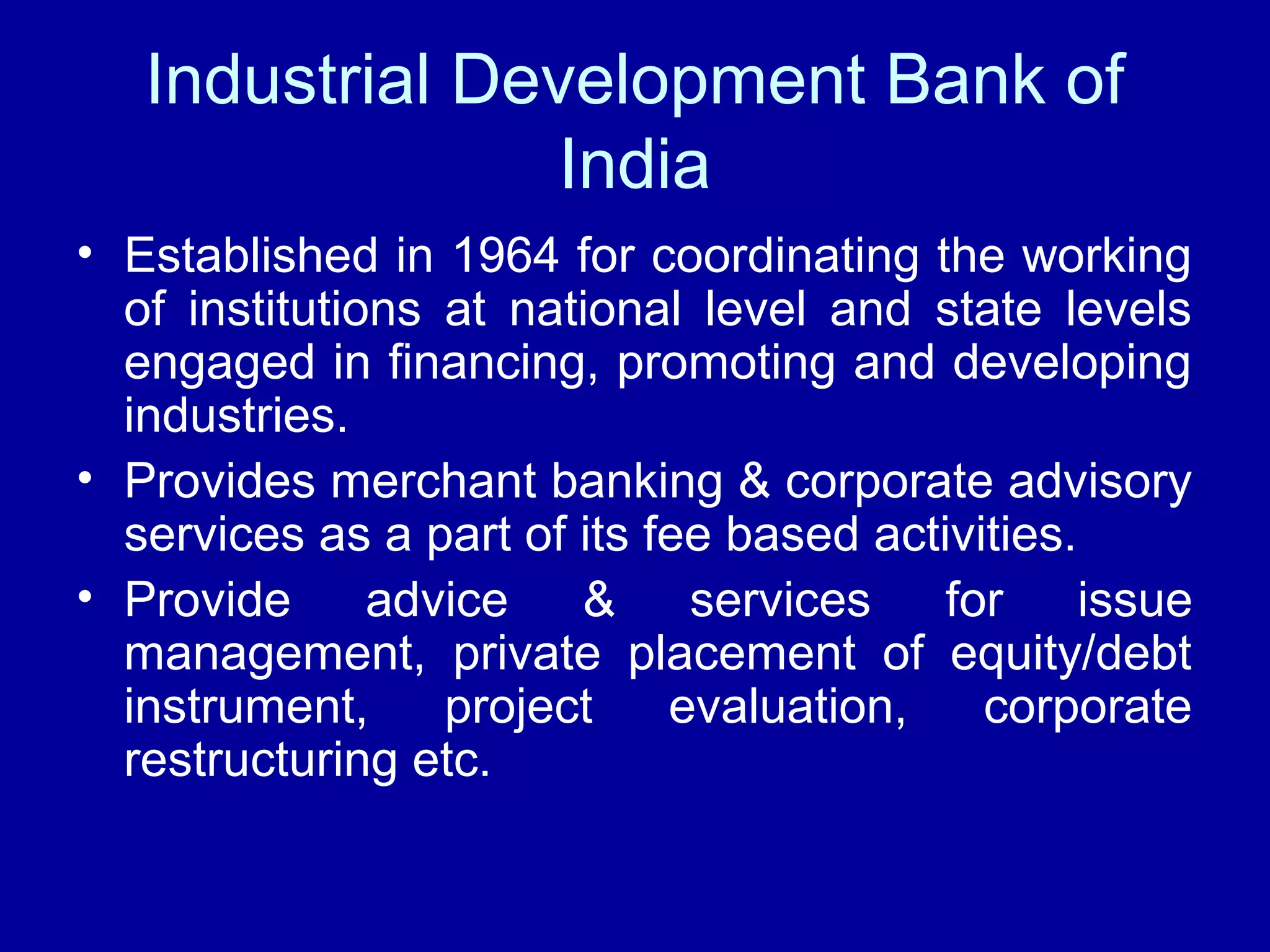 Development finance institutions | PPT