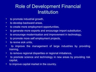 Development finance institutions | PPT