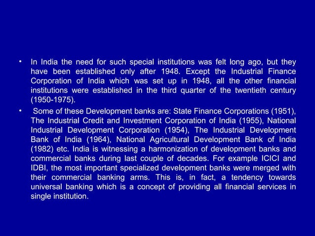Development finance institutions | PPT