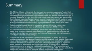 Development financial institutions | PPTX