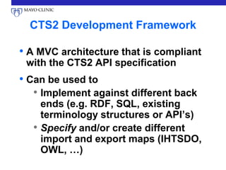 CTS2 Development Framework | PPT