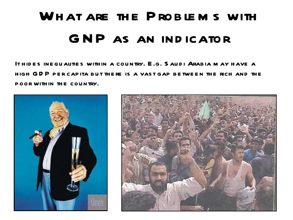 The development gap and how it can be measured