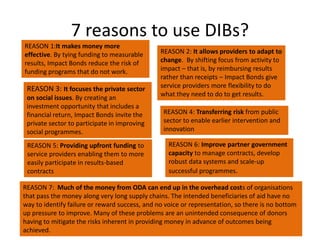 Sustainable Development Goals and Development Impact Bonds | PPTX ...