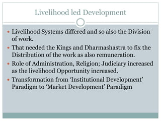 Development in ancient india | PPTX