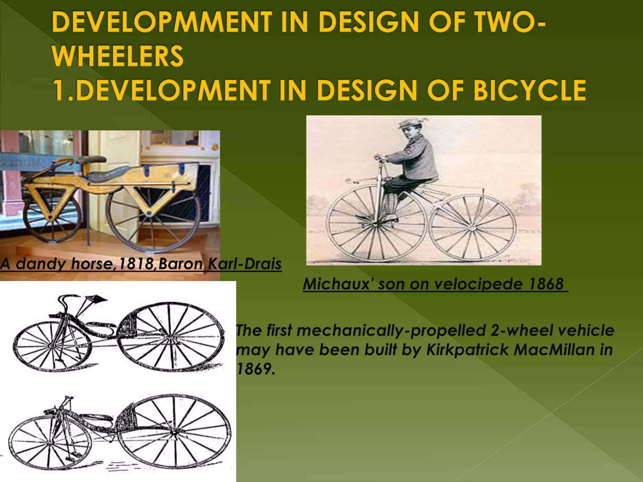 Development in design of two wheelers with dts i engine | PPTX