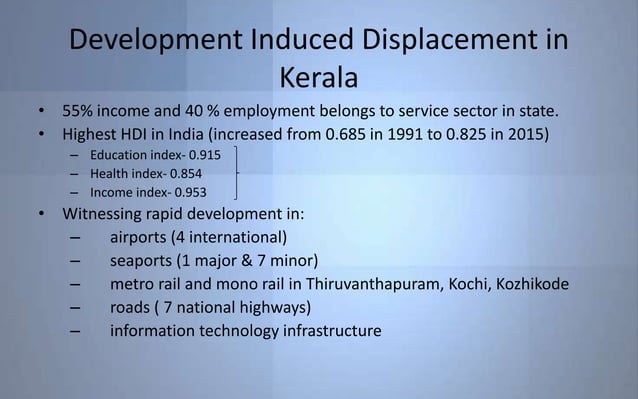 Development induced displacement | PPTX | Land and Farms | Real Estate