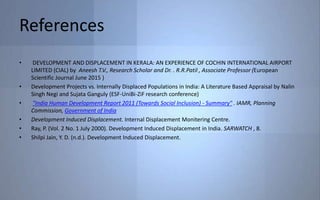 Development induced displacement | PPTX