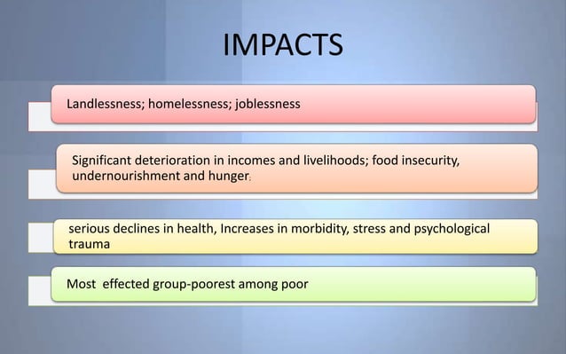 Development induced displacement | PPTX | Land and Farms | Real Estate