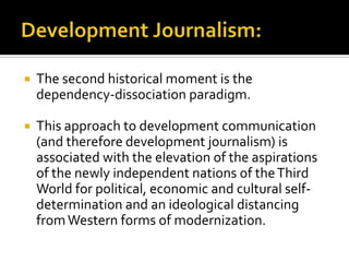 Development journalism 1 | PPTX