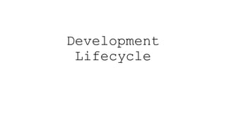 Development Lifecycle.pptx for the secure development of apps | PPT
