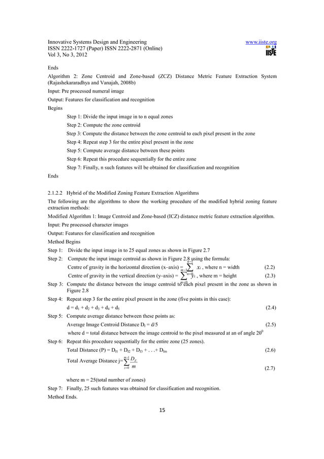 Development Of A Feature Extraction Technique For Online Character Recognition System Pdf 