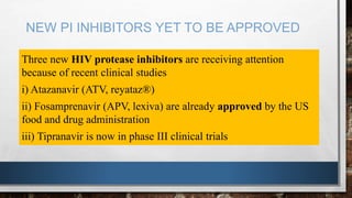 Development of agents acting on HIV protease enzyme utilising molecular ...