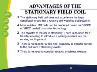 Development of a high speed hts generator for airborne applications | PPT