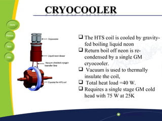 Development of a high speed hts generator for airborne applications | PPT
