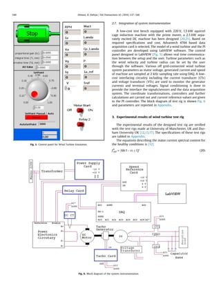 Development of a low cost test rig for standalone wecs subject to ...