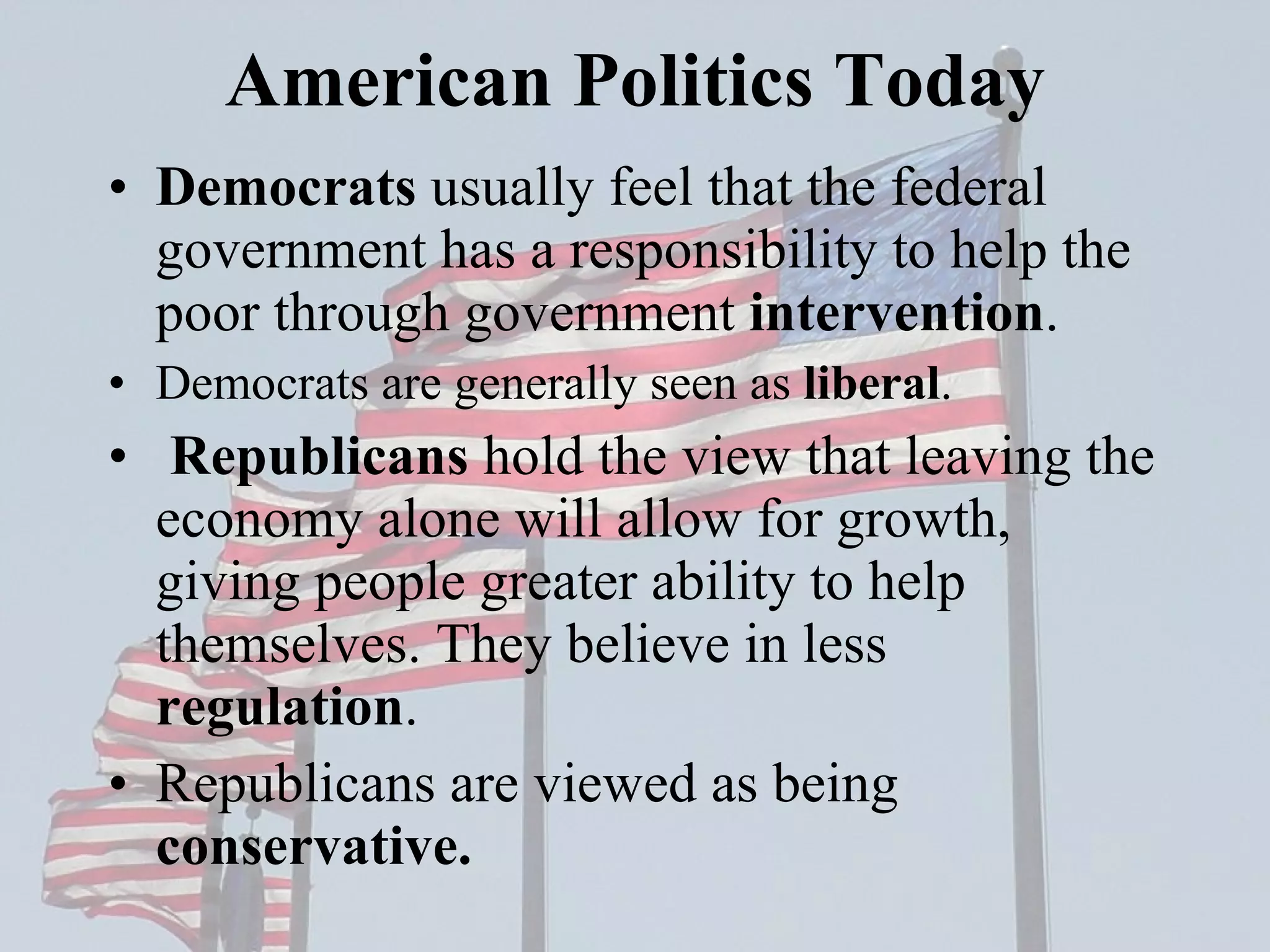Development of american political parties | PPT