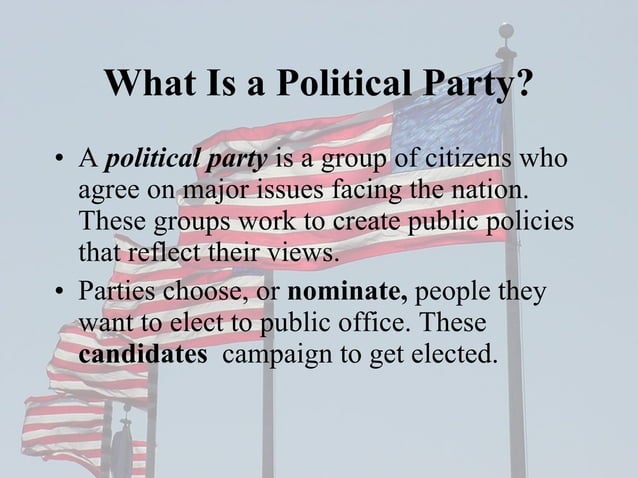Development of american political parties | PPT