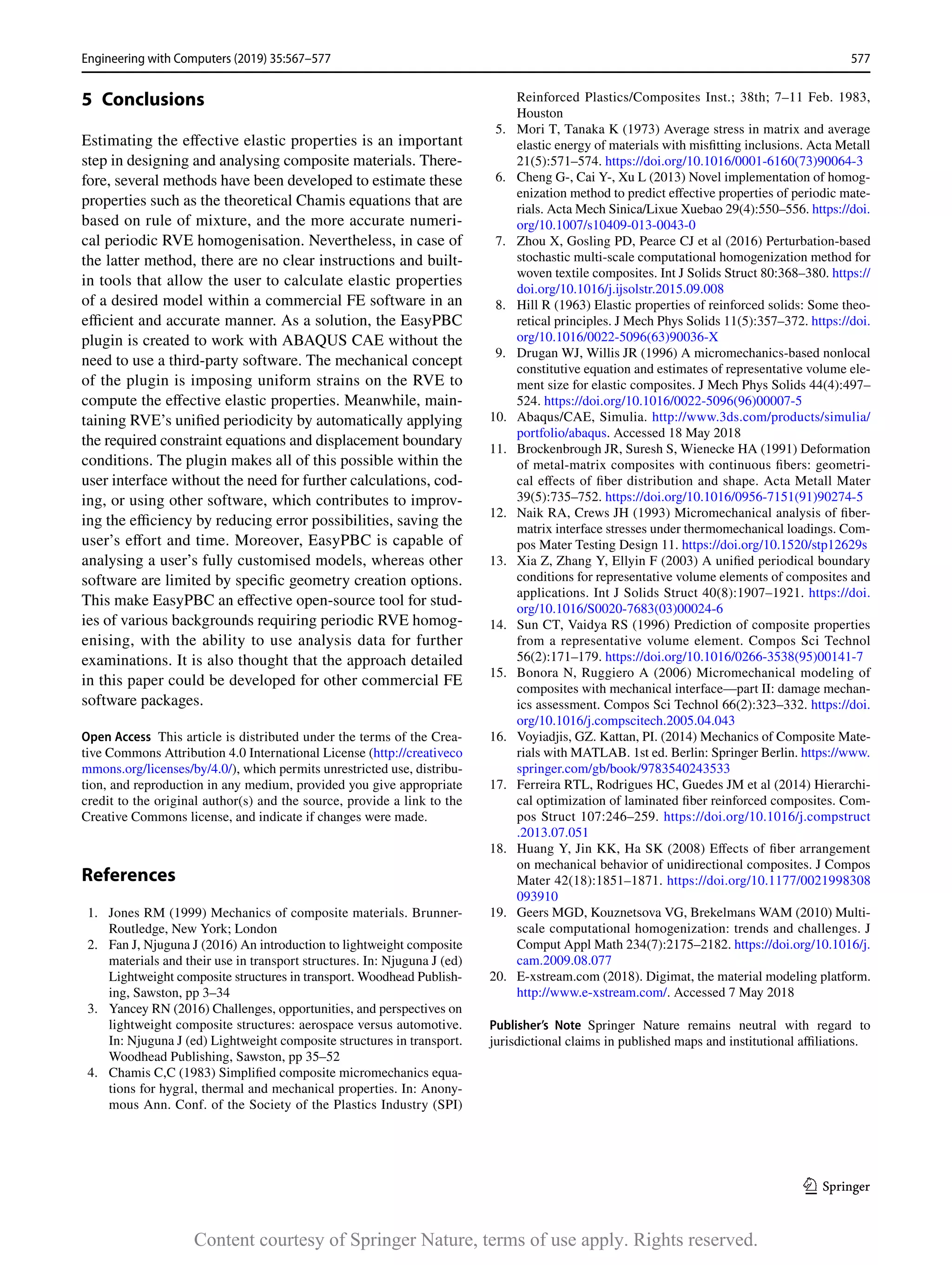 Development of an ABAQUS plugin tool for periodic | PDF