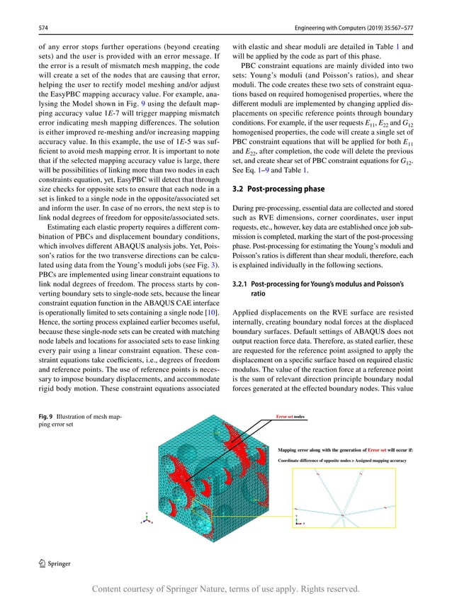 Development of an ABAQUS plugin tool for periodic | PDF | Physics | Science