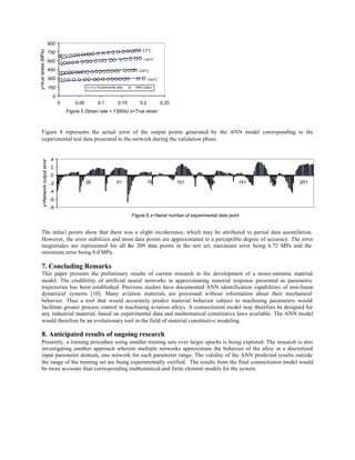 Development of an artificial neural network constitutive model for ...