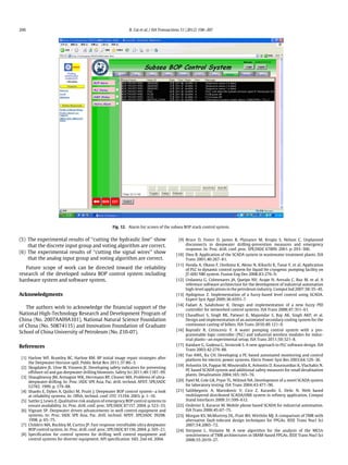 Development of an automatic subsea blowout preventer stack control system using plc based scada ...