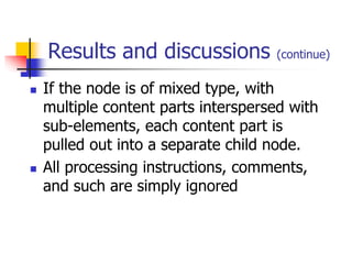 Development of a new indexing technique for XML document retrieval | PPT