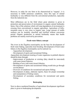 Development of animal husbandry and tourism as concept of homolje rural development | PDF