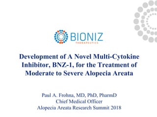 Development of a Novel Multi-Cytokine Inhibitor, BNZ-1, for the ...