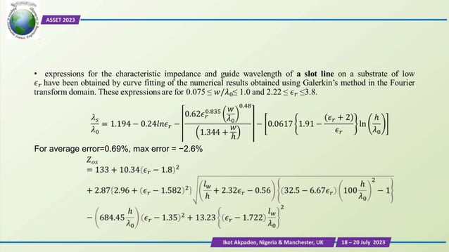 Development of Aperture Coupled Closed form Formulae _LOwer Mode.ppt