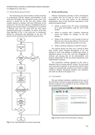 Development of a software solution for solar pv power systems sizing and monitoring | PDF