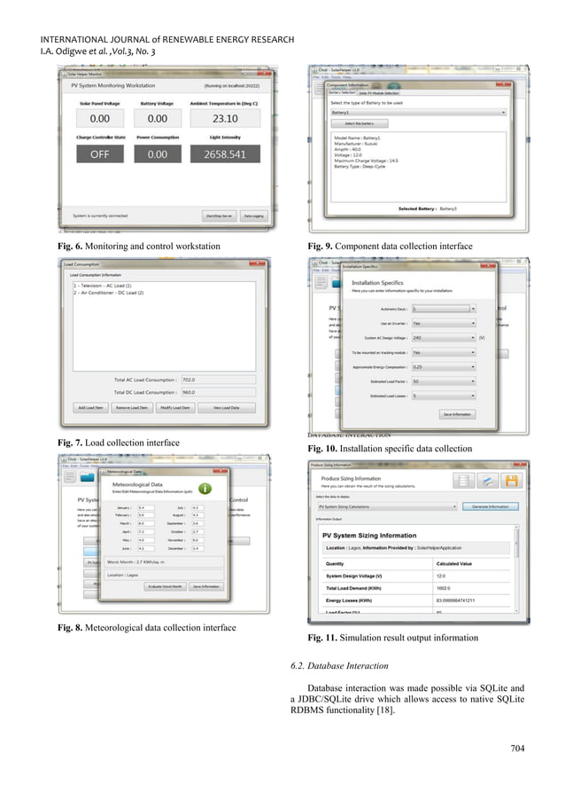 Development Of A Software Solution For Solar Pv Power Systems Sizing