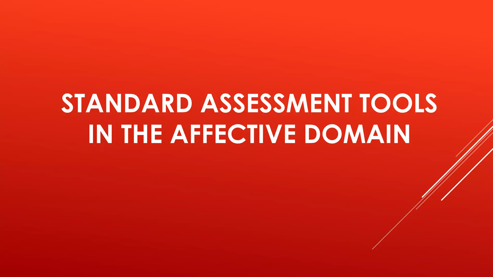 Development of assessment tools | PPTX