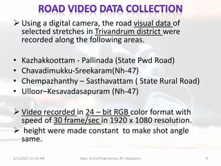 Development of automated pothole detection and measurement system | PPT
