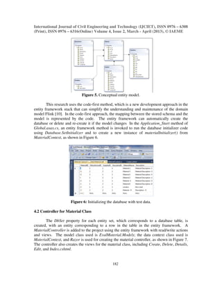 Development of a web based decision support system for materials selection in construction | PDF